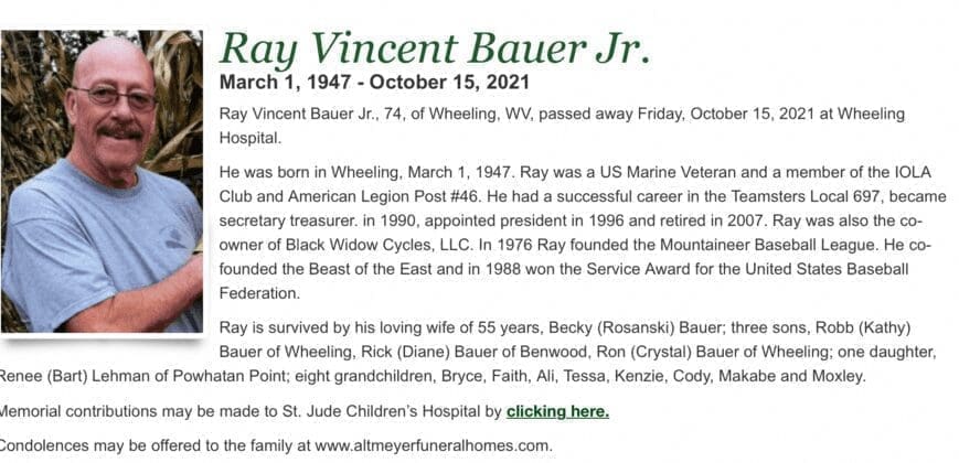 An OPEN LETTER to … the Family of Ray Bauer | Lede News