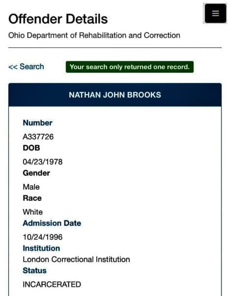 UPDATED: Convicted Double Murderer Nathan Brooks Eligible for Parole in August 2025 | Lede News