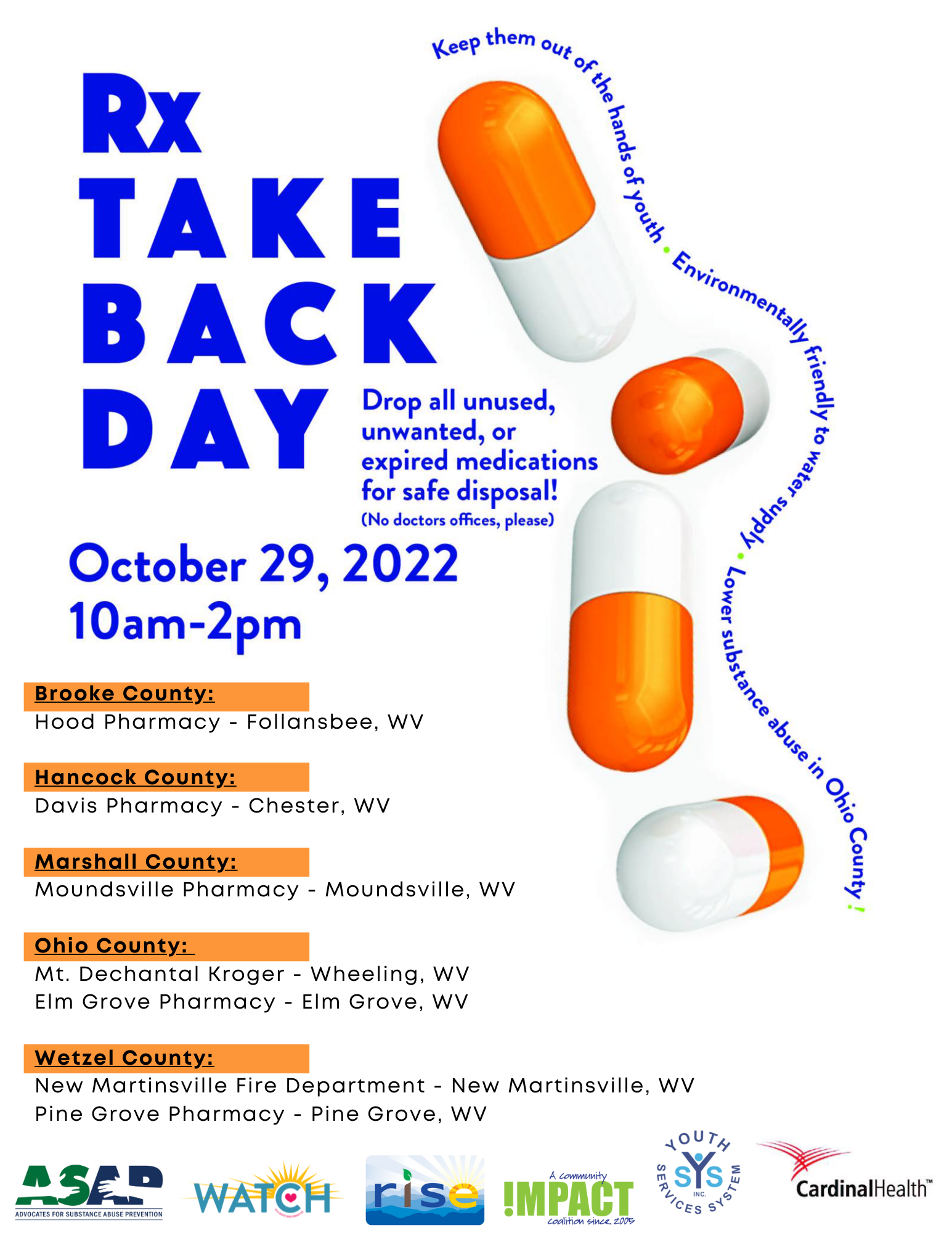 Take Back Day Returns on October 29 in Northern Panhandle | Lede News