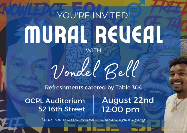 OCPL Schedules Unveiling of Vondel Bell Mural - Lede News