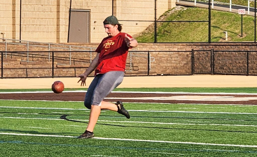 Punter Isaac Parks Chasing His Dream with Ohio Valley Ironmen | Lede News